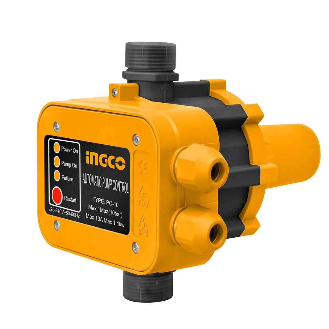 Automatique pompe a eau 10a-10bar ingco - Ingco