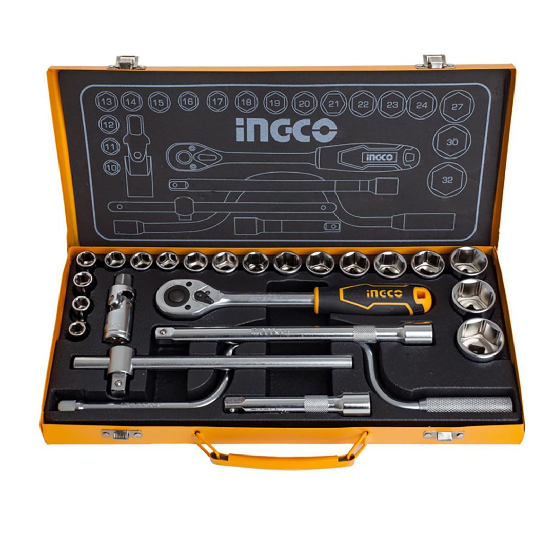 Coffret cliquet 24 pcs ingco - Ingco
